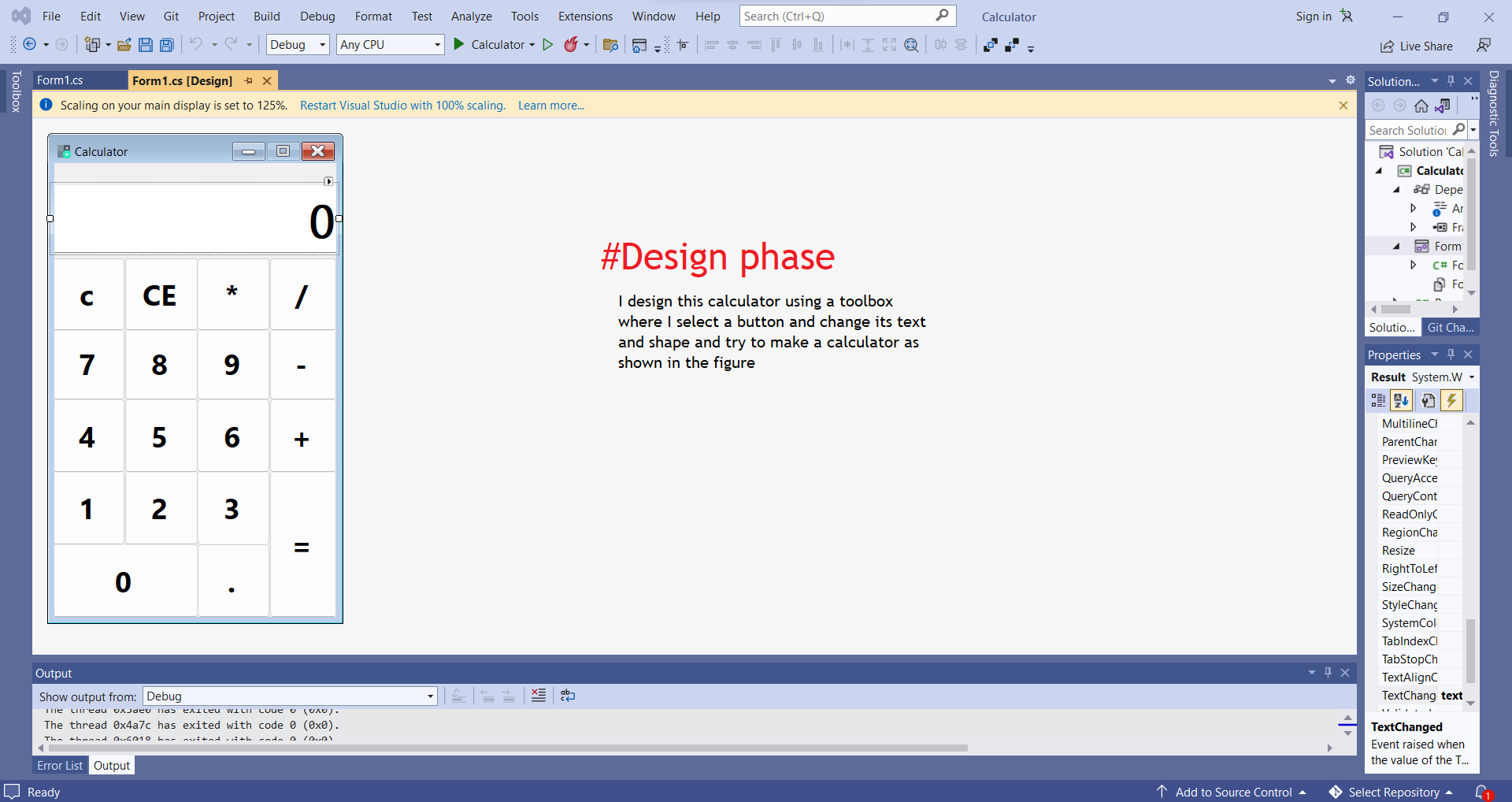 GitHub - sha22-2001/Calculator: This is a calculator application which is made in visual studio ...