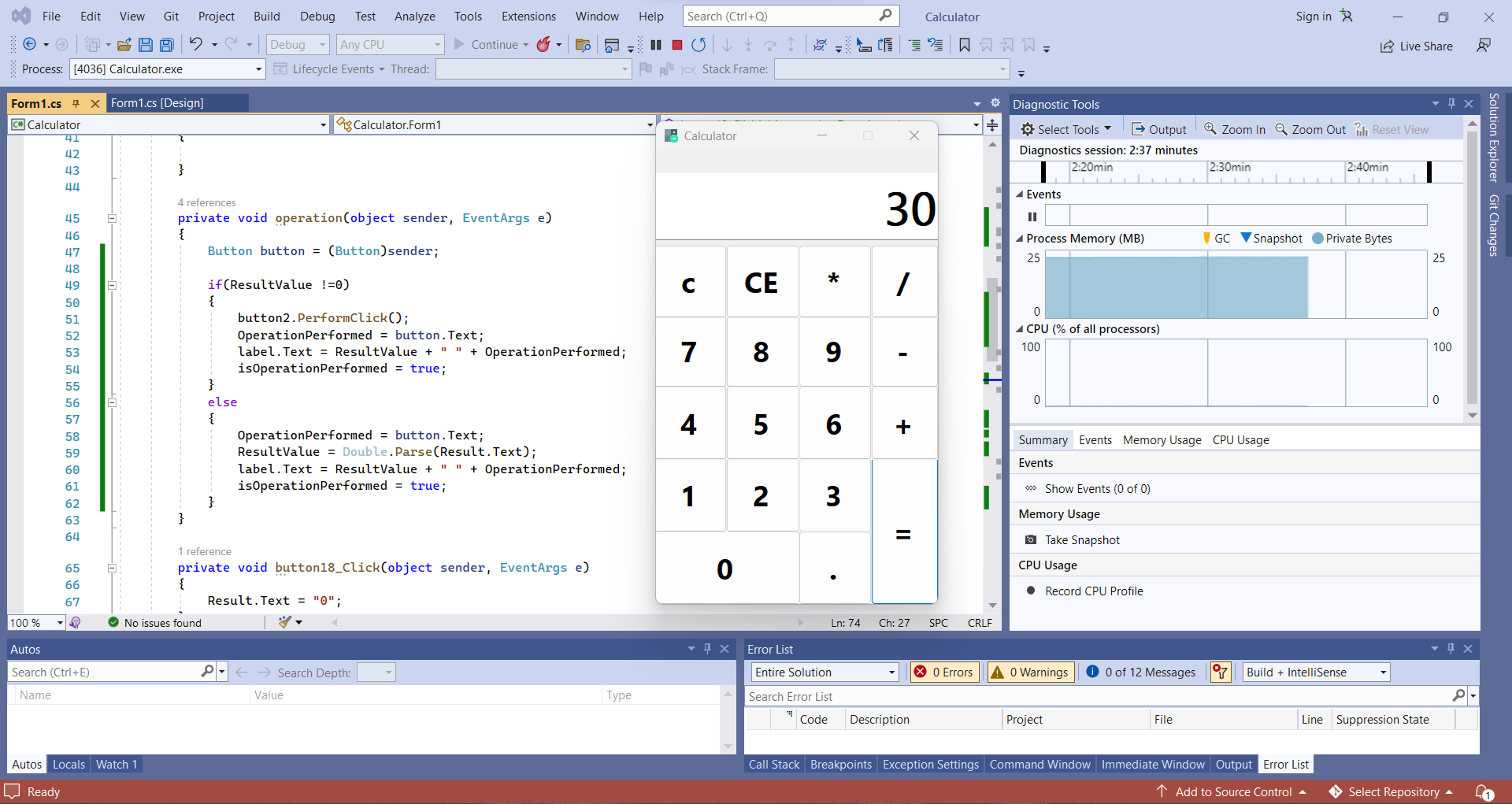 GitHub - sha22-2001/Calculator: This is a calculator application which ...