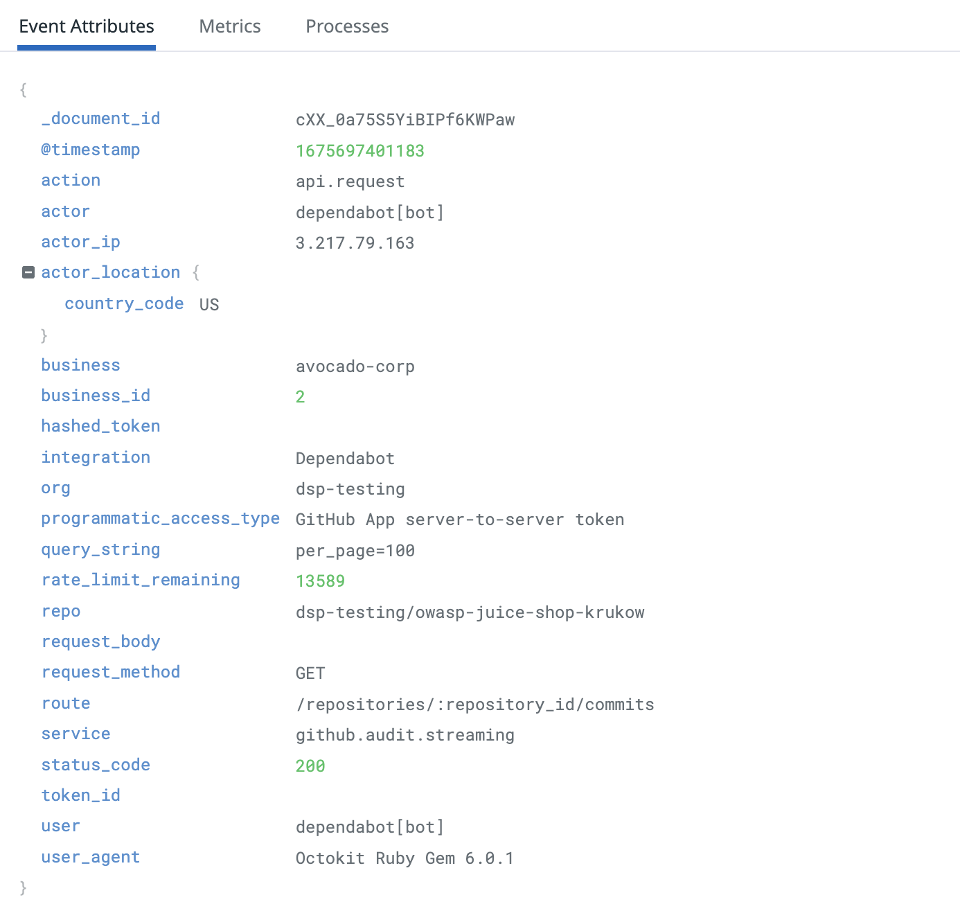 API requests are available via audit log streaming – Public Beta - GitHub Changelog