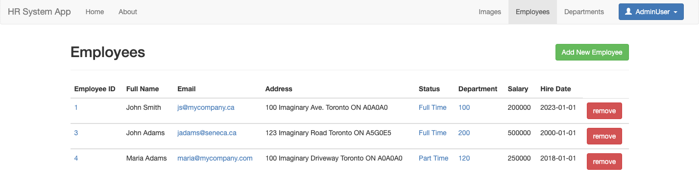 GitHub - AzusaF/HRSystemApp: Full-stack HR System App