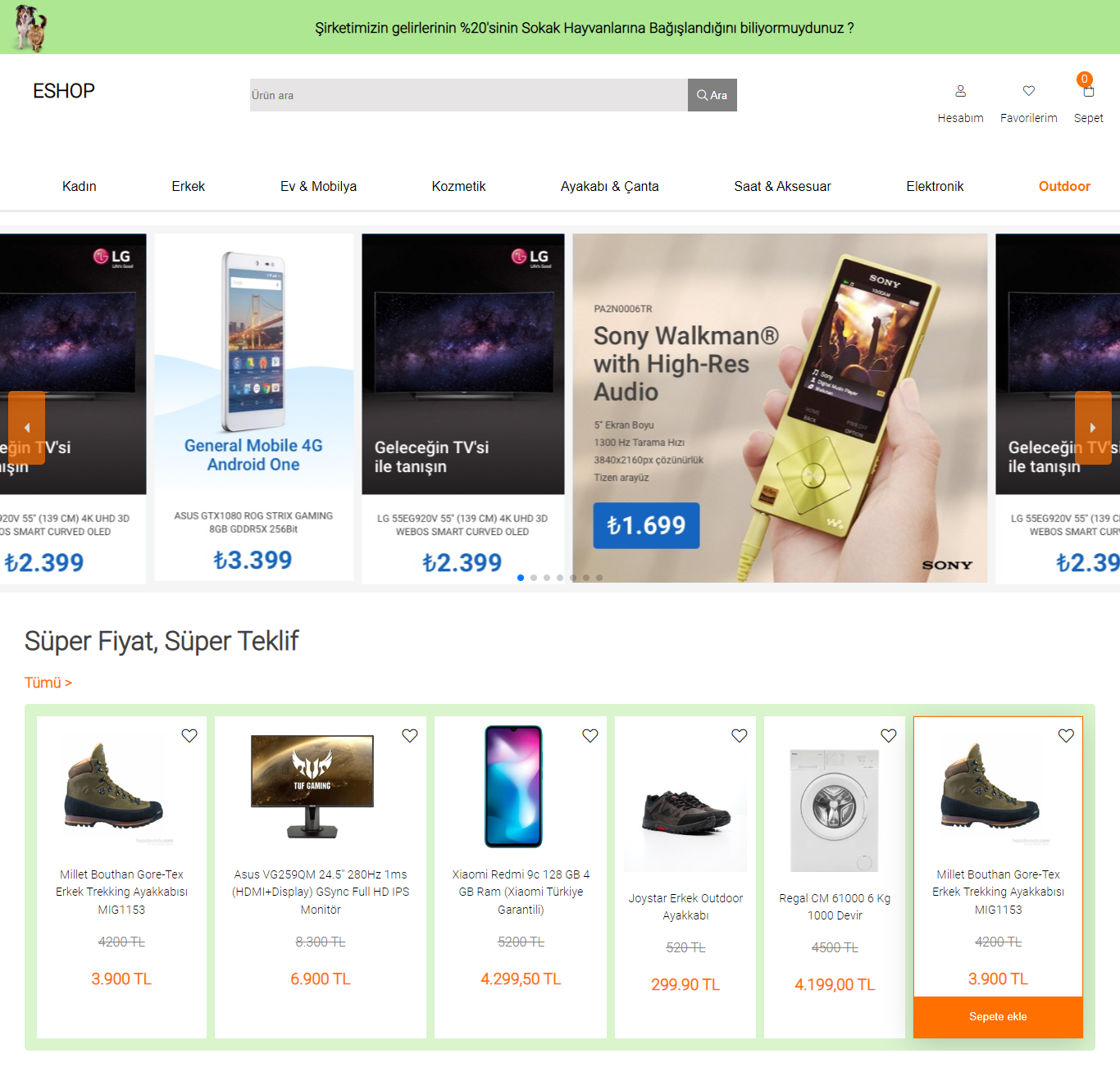 GitHub - Ahmetsftwtr/ESHOP-PROJECT: Geliştirme aşamasında olduğum bir ...