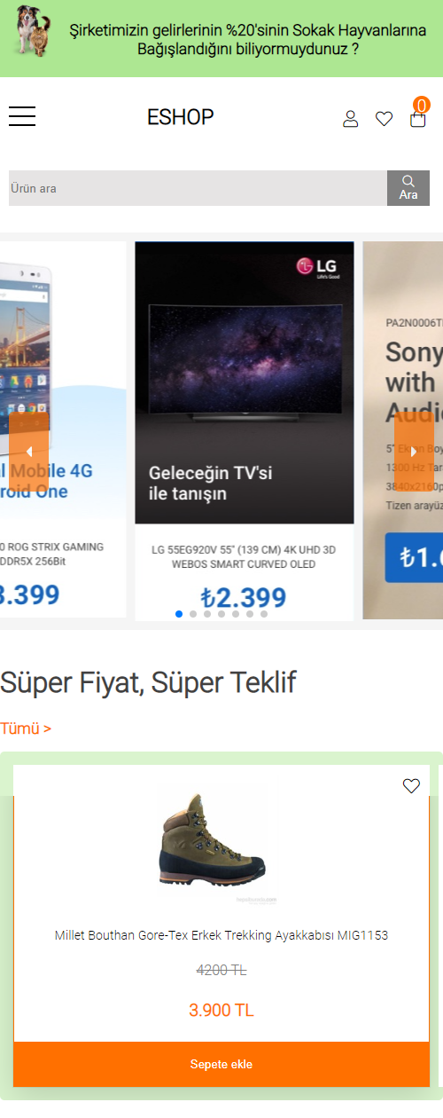 GitHub - Ahmetsftwtr/ESHOP-PROJECT: Geliştirme aşamasında olduğum bir ...
