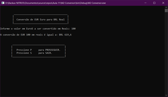 GitHub - ThranduilSDR/ThranduilSDR-Projeto_Conversor_Conclusao_1_sem_ADS: Projeto de Conclusão ...