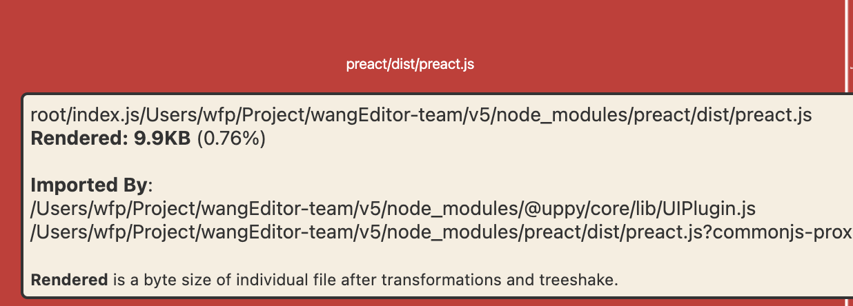 `@uppy/core` bundles Preact even if you don't use `UIPlugin` · Issue #3220 · transloadit/uppy ...