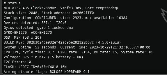 Edt Not Working In Bf 45 Zulu Master On Iflightblitzf722 Board 