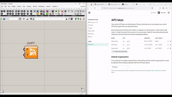 GitHub - enmerk4r/GHPT: GHPT is a Grasshopper plugin takes a prompt and ...