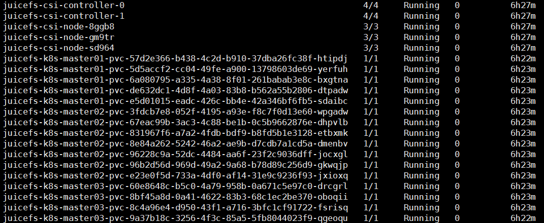 The continuous increase in storage · Issue #711 · juicedata/juicefs-csi-driver · GitHub