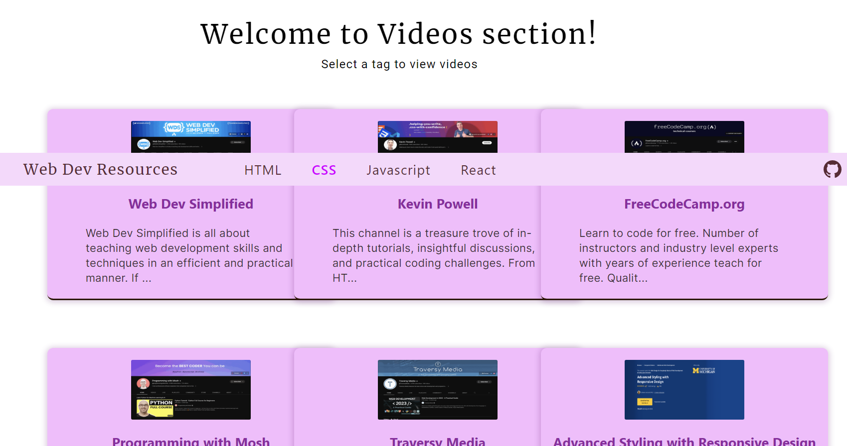 [FEAT] Addding Search feature in Home Page · Issue #74 · jayk-gupta/web-resources-project · GitHub