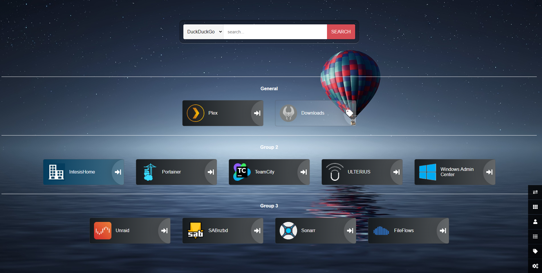 group items on main page · Issue #646 · linuxserver/Heimdall · GitHub