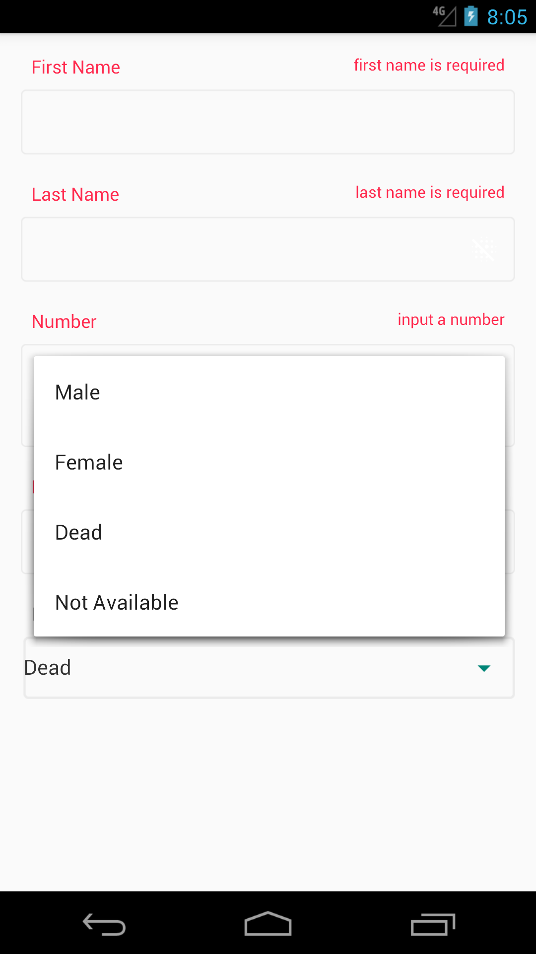 Exposeddropdownmenu No Padding When Autocomplete Textview Is Not