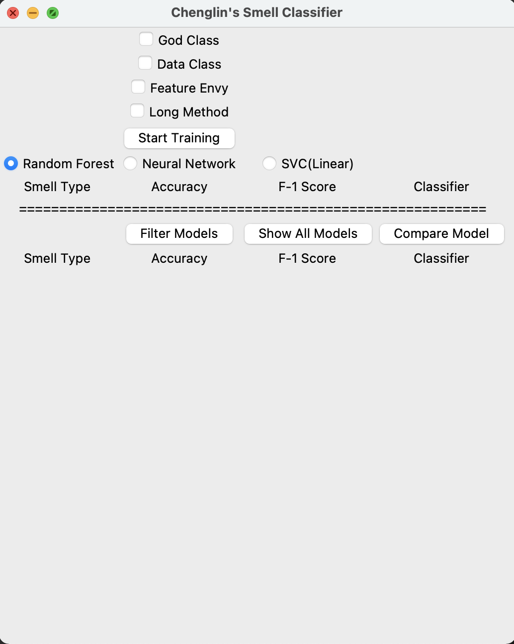 GitHub - Chenglin97/code-smell-classifier: Assignment 1 for CMU 18668 ...