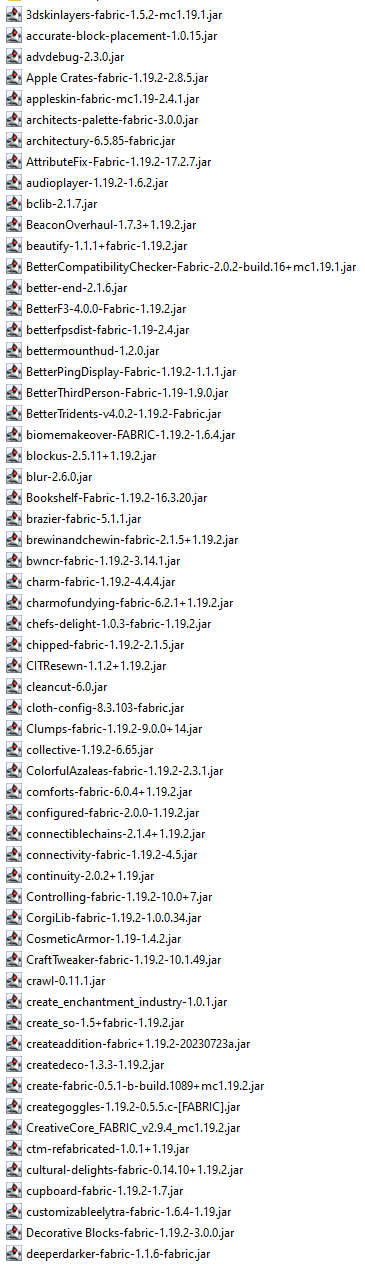 1.19.2 EB causing a crash immedately after launching minecraft. · Issue #38 · Rabbitminers ...