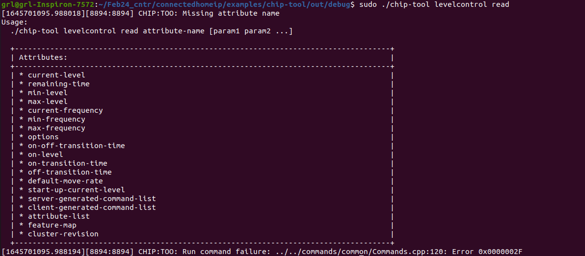 Global attribute-Event-List is not implemented in chip-tool but present in Spec. · Issue #15509 ...