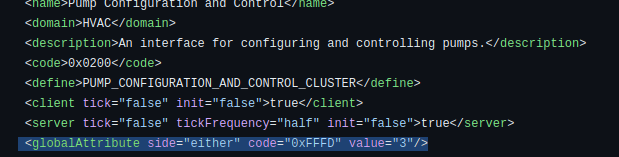 [1.3] Pump Configuration and Control Cluster XML has to be updated as per spec · Issue #30372 ...