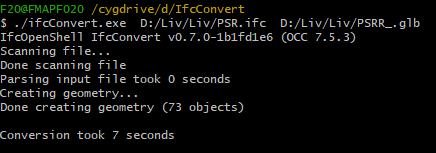 IfcConverter - IFC To glb problem · Issue #2167 · IfcOpenShell/IfcOpenShell · GitHub