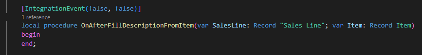[Event Request] Codeunit Item Reference Management - OnAfterFillDescriptionFromItem · Issue ...