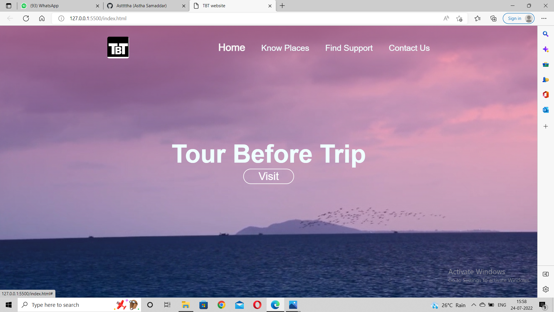 TBT website · Issue #261 · pranjay-poddar/Dev-Geeks · GitHub
