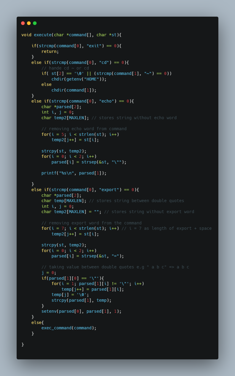 GitHub - AhmedRabea2100/Simple-Shell: C based shell