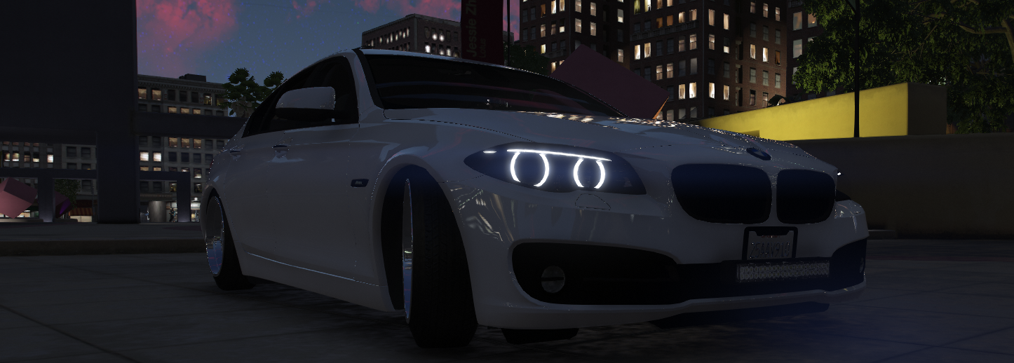 GitHub - SteffeDEV/lorebmw: white bmw w jdm wheels and ledbar. GTA plate