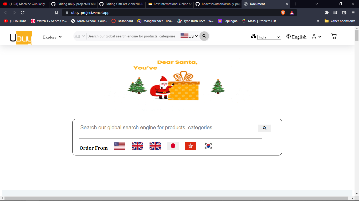 GitHub - prachisinghsherawat/Ubuy-Clone: This is an E-Commerce website ...