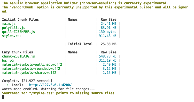 Esbuild Serve Not Using Configured Outputpath All Assets Missing · Issue 24967 · Angular