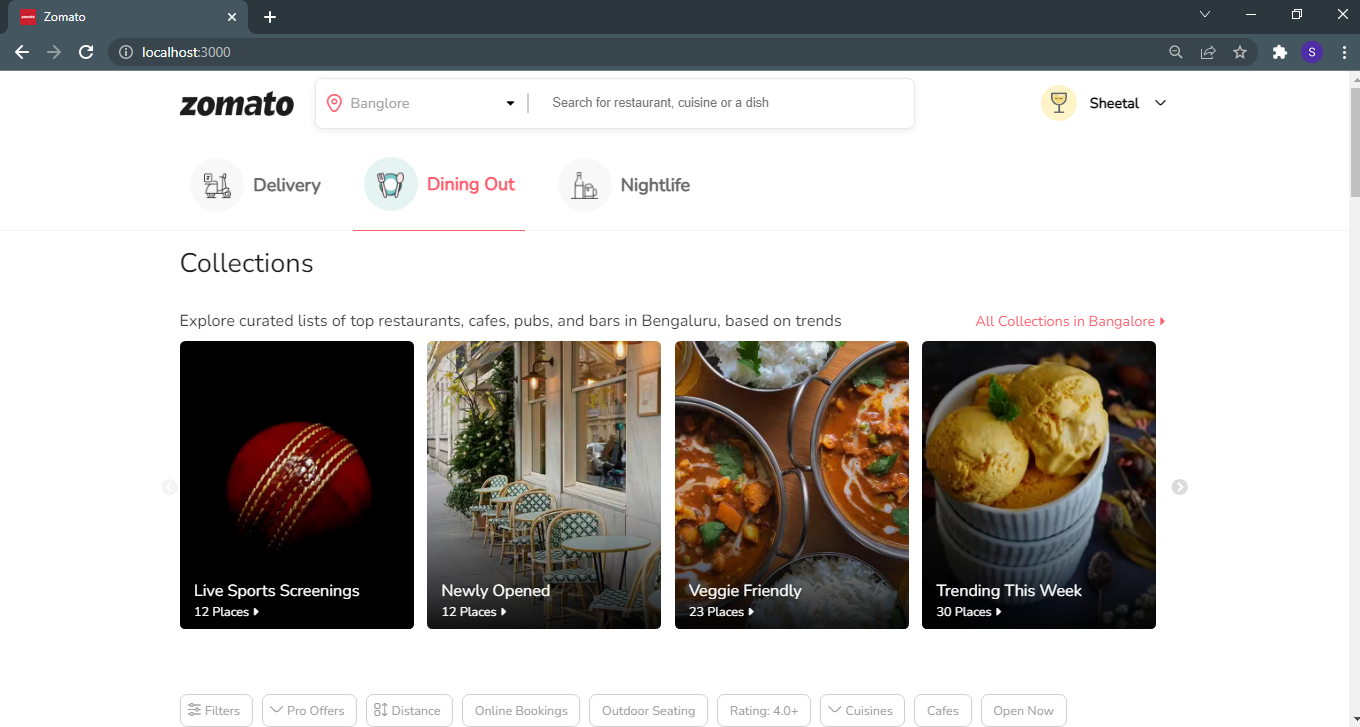 GitHub - SheetalSharma01/zomato-clone: A simple Zomato clone using React