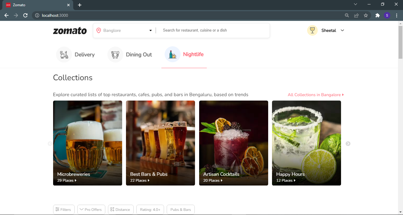 GitHub - SheetalSharma01/zomato-clone: A simple Zomato clone using React