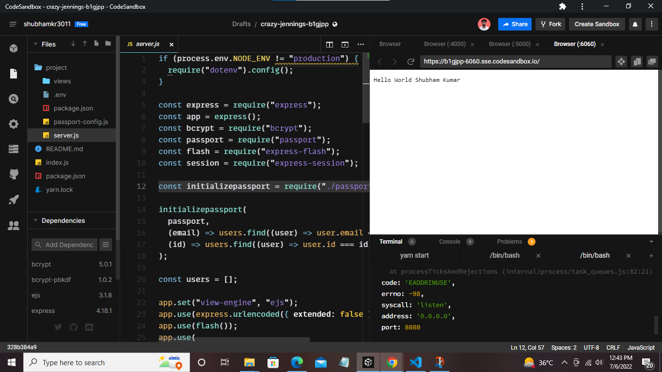 GitHub - shubhamkr3011/Server_authentication_Node_js