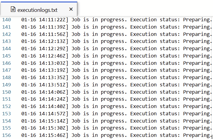 [BUG] Spark Pipeline stuck in permanent preparing state · Issue #28360 · Azure/azure-sdk-for ...