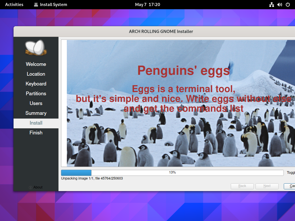 No install progress, but does install · Issue #226 · pieroproietti/penguins-eggs · GitHub