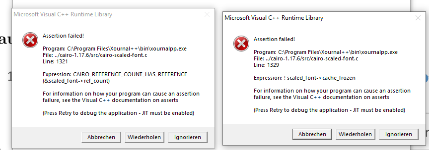 Crash when setting PDF background · Issue #4003 · xournalpp/xournalpp · GitHub