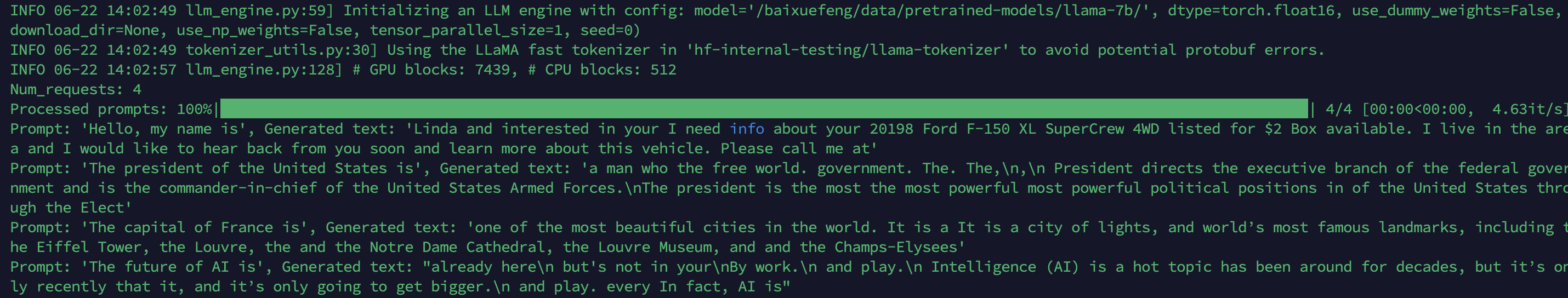 Beam search seems not work as expected · Issue #200 · vllm-project/vllm · GitHub