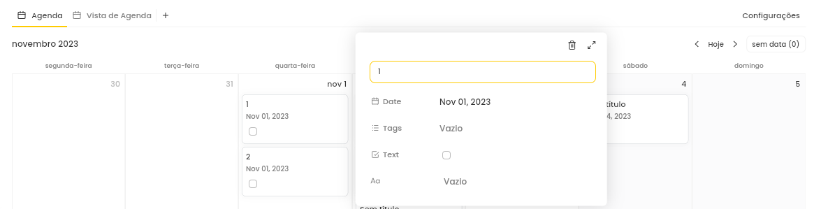 Bug Calendar With Hidden Date Or Title Doesnt Show Options Correctly · Issue 3725 · Appflowy 