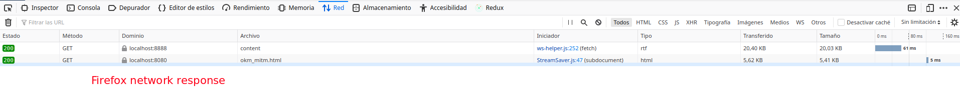Not able to get working streamSaver.mitm with Firefox · Issue #171 · jimmywarting/StreamSaver.js ...