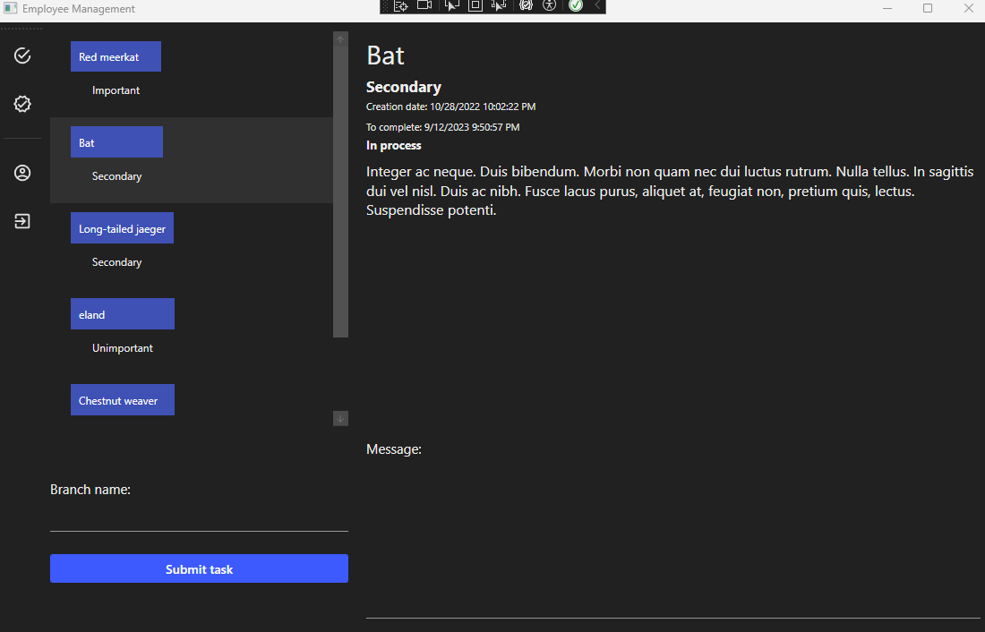 GitHub - zedicus25/EmployeeManagement: Coursework project on ADO .Net / WinForms / WPF