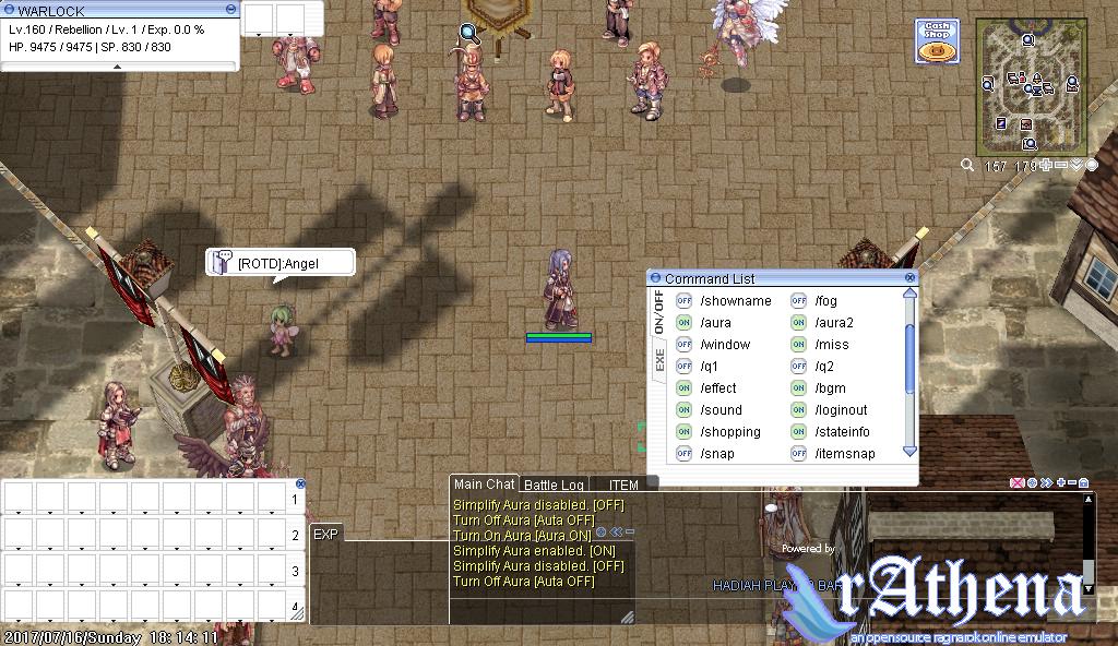 Rebelion base lvl 160 not showing aura on 2017 client · Issue #2267 · rathena/rathena · GitHub