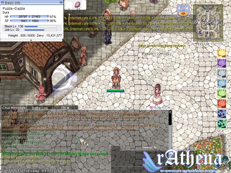 VIP Status for Expire date and Time left buggy · Issue #2328 · rathena/rathena · GitHub