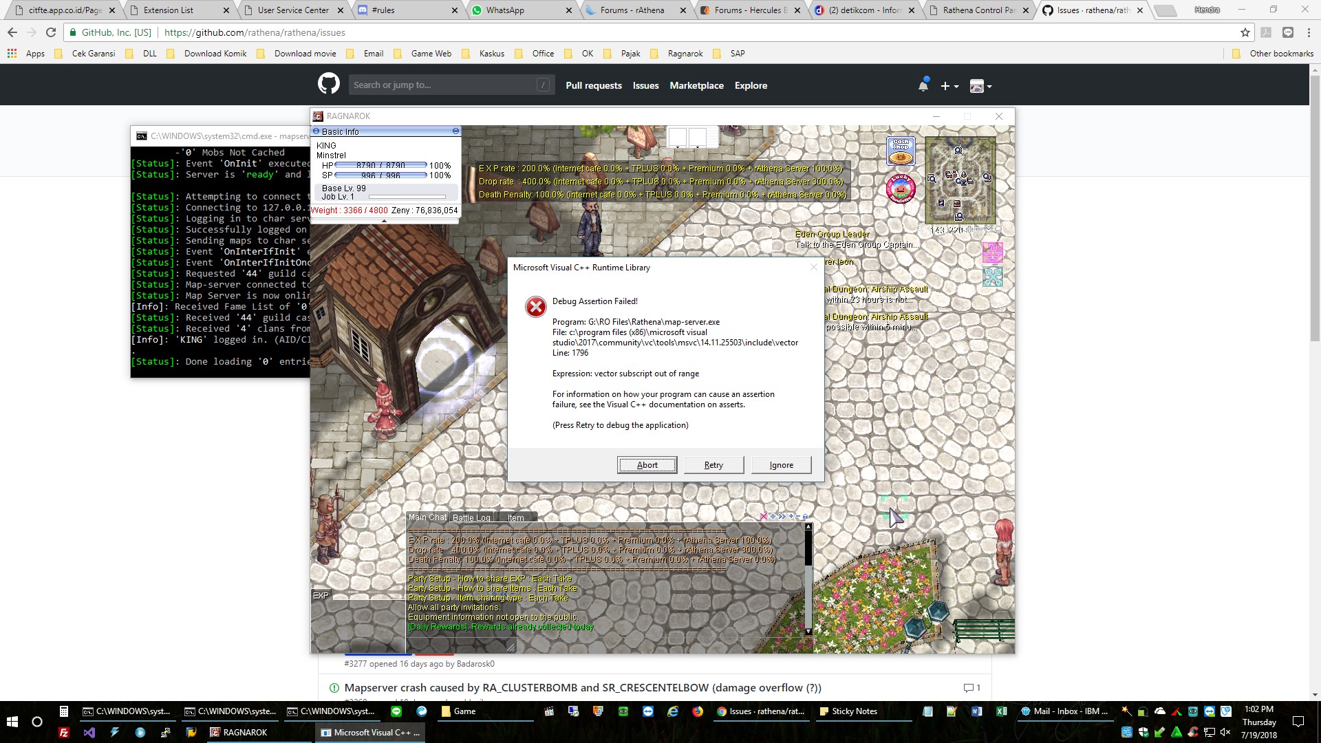@reloadscript got crash · Issue #3330 · rathena/rathena · GitHub