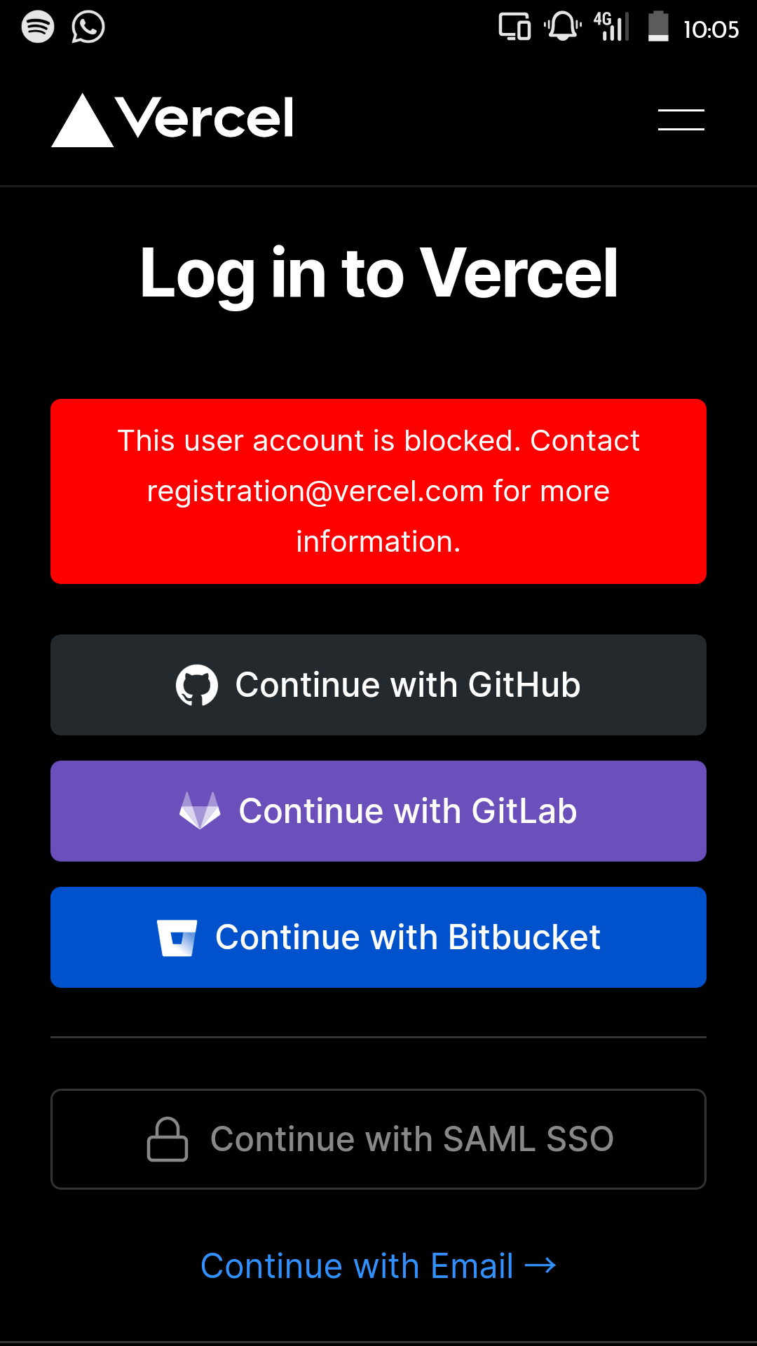 My account blocked 💔 , can I get unblocked it · vercel community · Discussion #1448 · GitHub