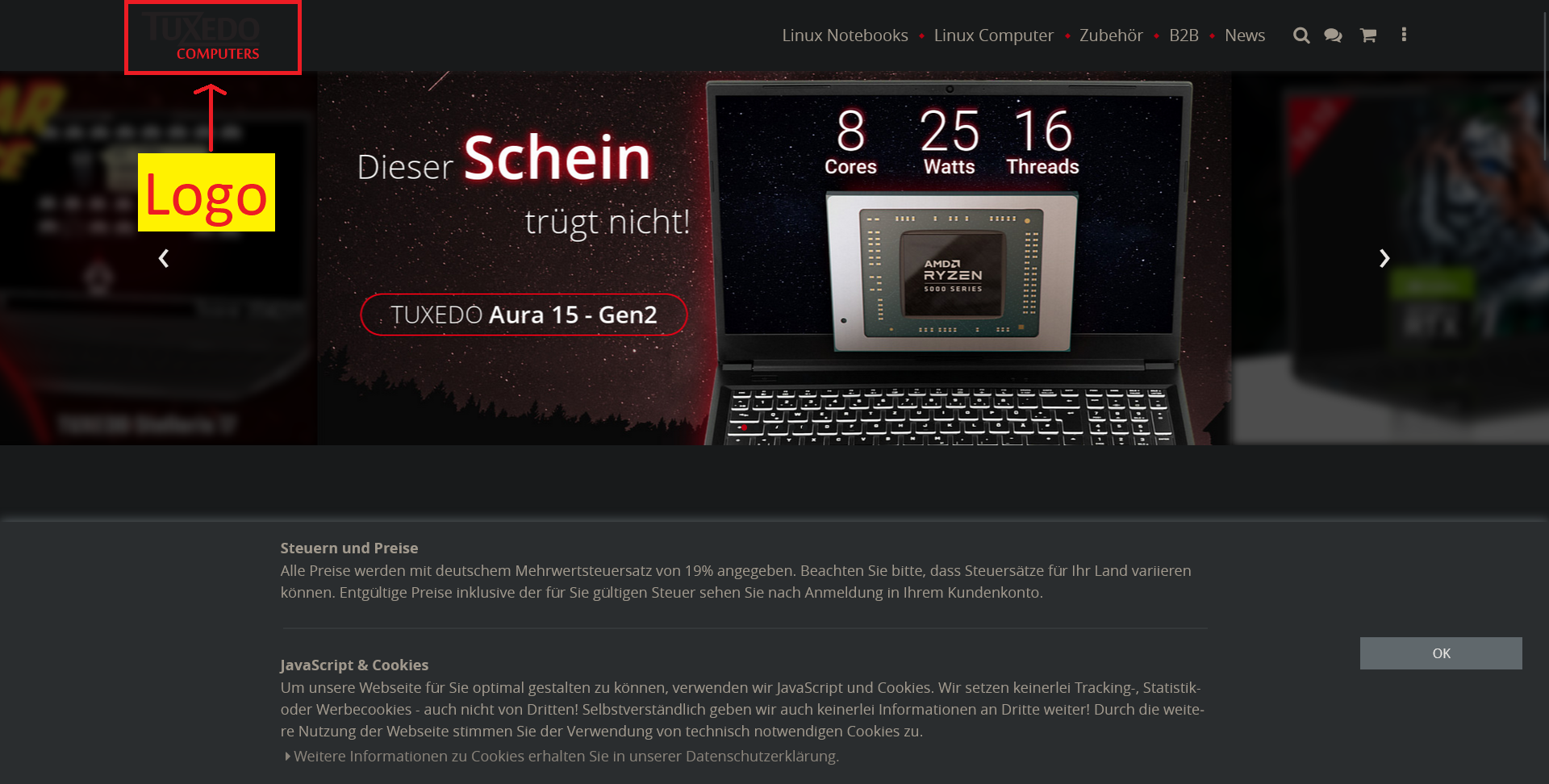 [Broken Website] tuxedocomputers.com · Issue #8758 · darkreader/darkreader · GitHub