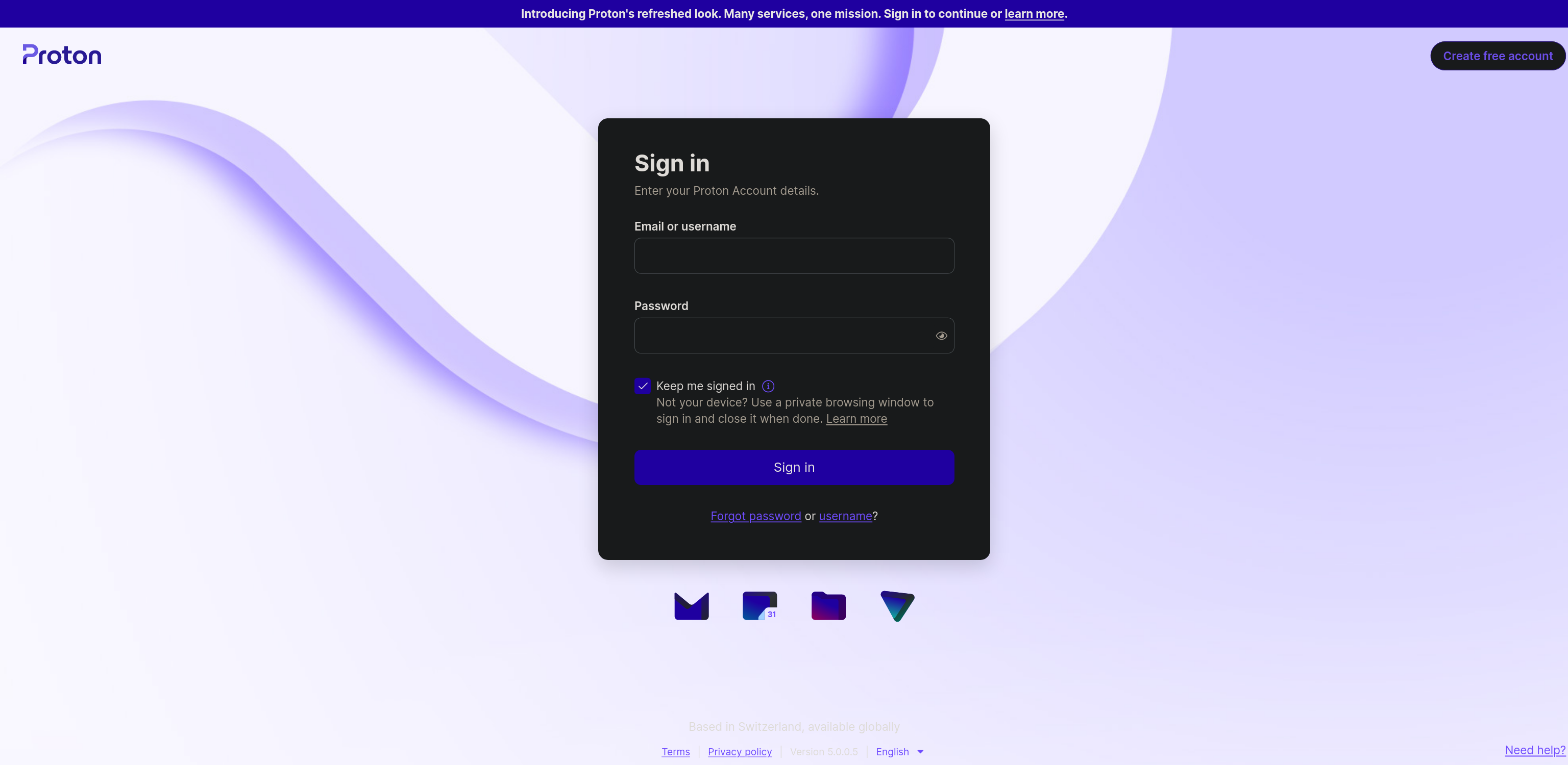 [Broken Website] protonmail.com has changed to proton.me / Full website ...