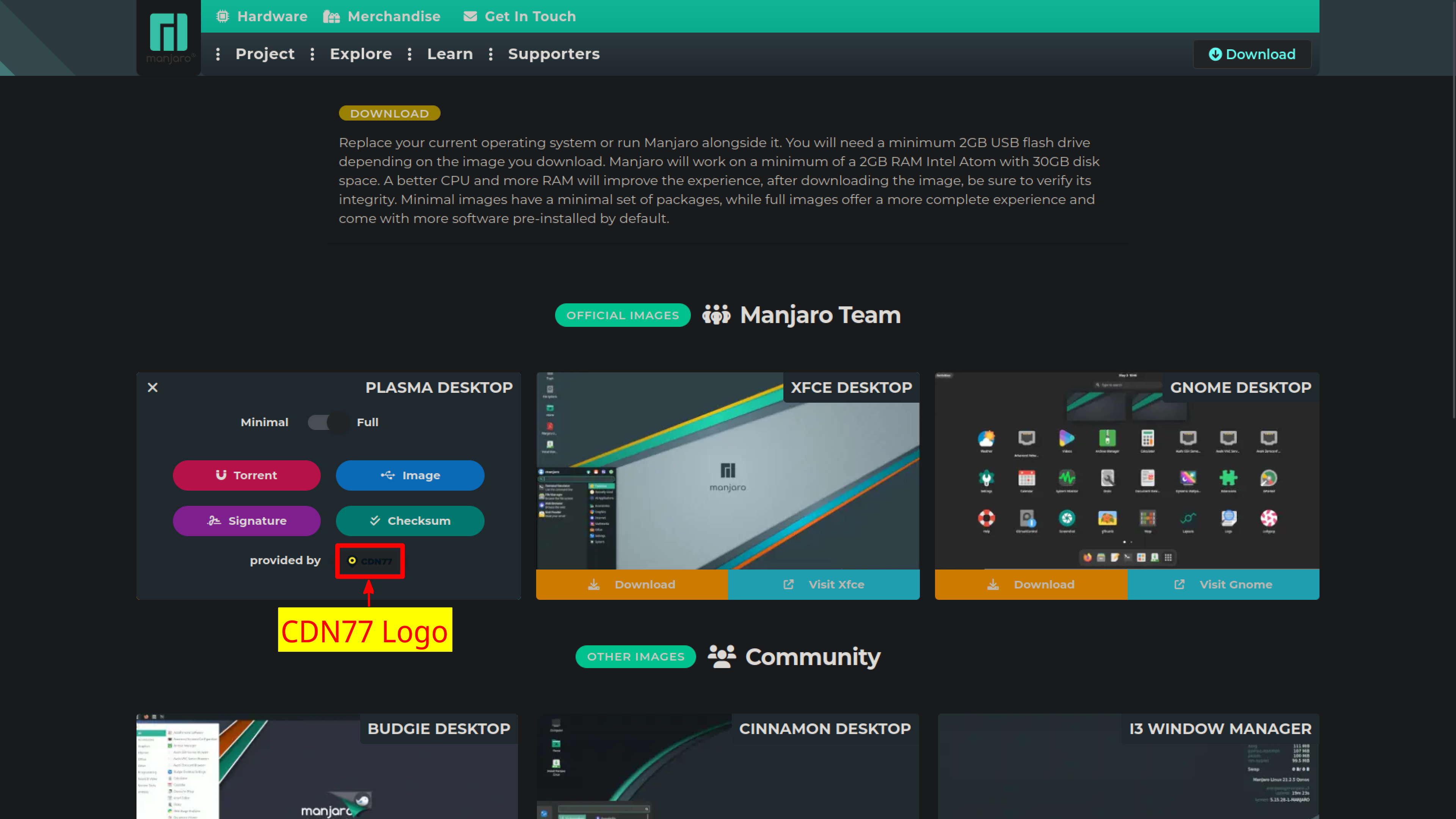 [Broken Website] manjaro.org/download · Issue #10517 · darkreader/darkreader · GitHub