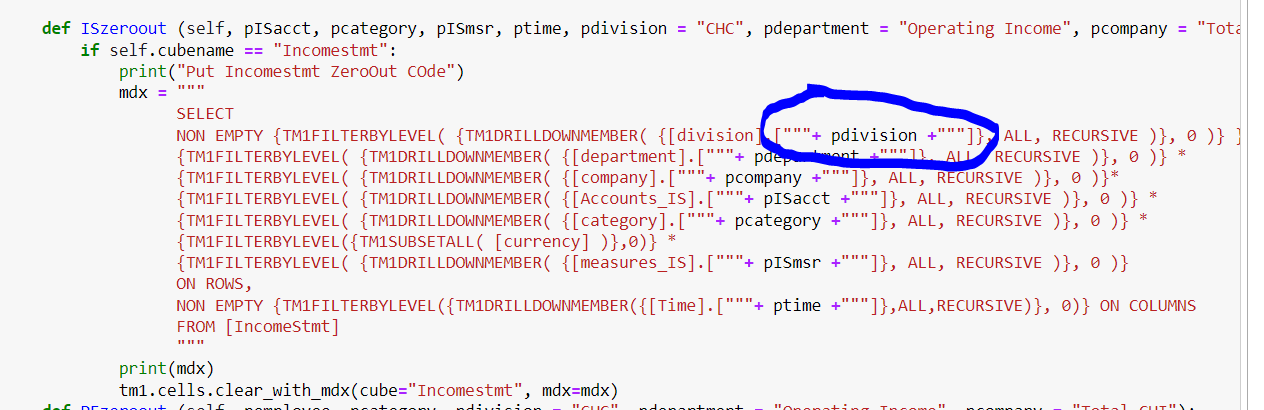 How to pass function parameter value inside MDX Query · Issue #655 · cubewise-code/tm1py · GitHub