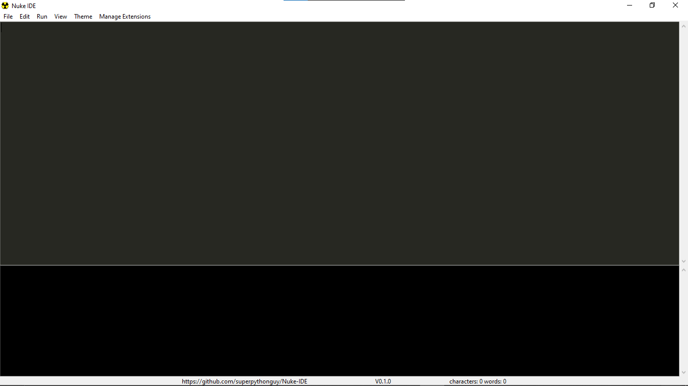 GitHub - babymu5k/Nuke-Code-Editor: A basic Code editor for Python Development P.S also known as ...
