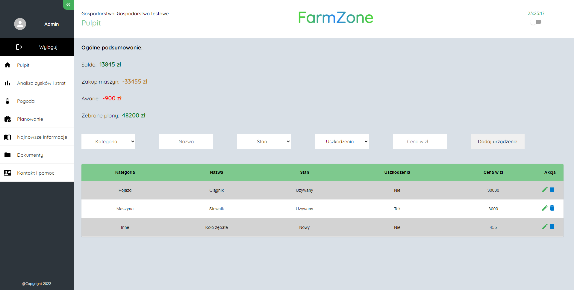 GitHub - Bartlomiejste/FarmZone