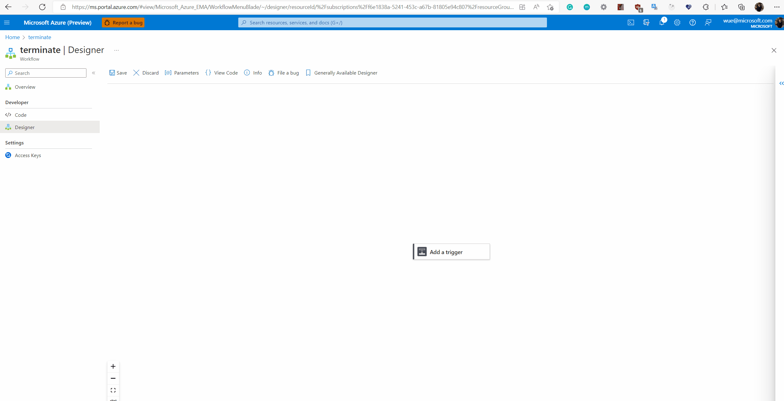 Warn Users of Unsaved changes on New Workflows · Issue #1286 · Azure/LogicAppsUX · GitHub