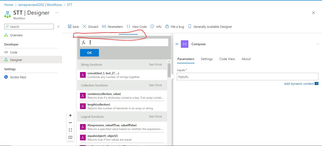 Token Picker window is hidden above margin buttons · Issue #1608 · Azure/LogicAppsUX · GitHub