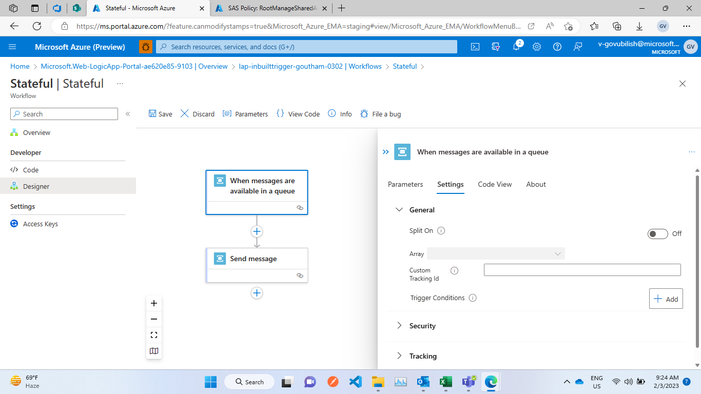 Service Bus Send Message Action Isn T Populating Dropdown · Issue 1610 · Azure Logicappsux · Github