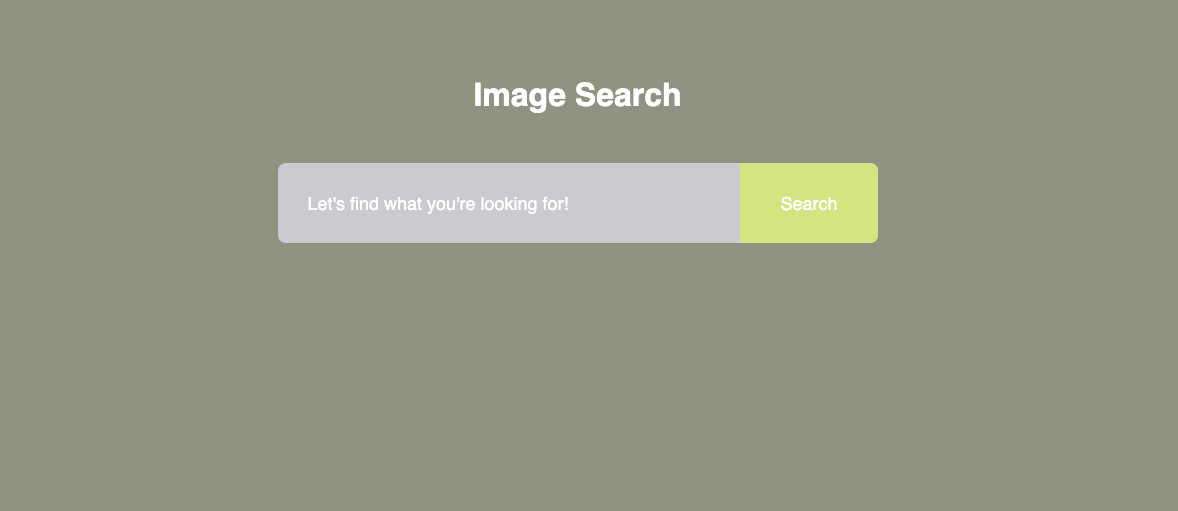 GitHub - JCPTrevillian/api-image-search-page