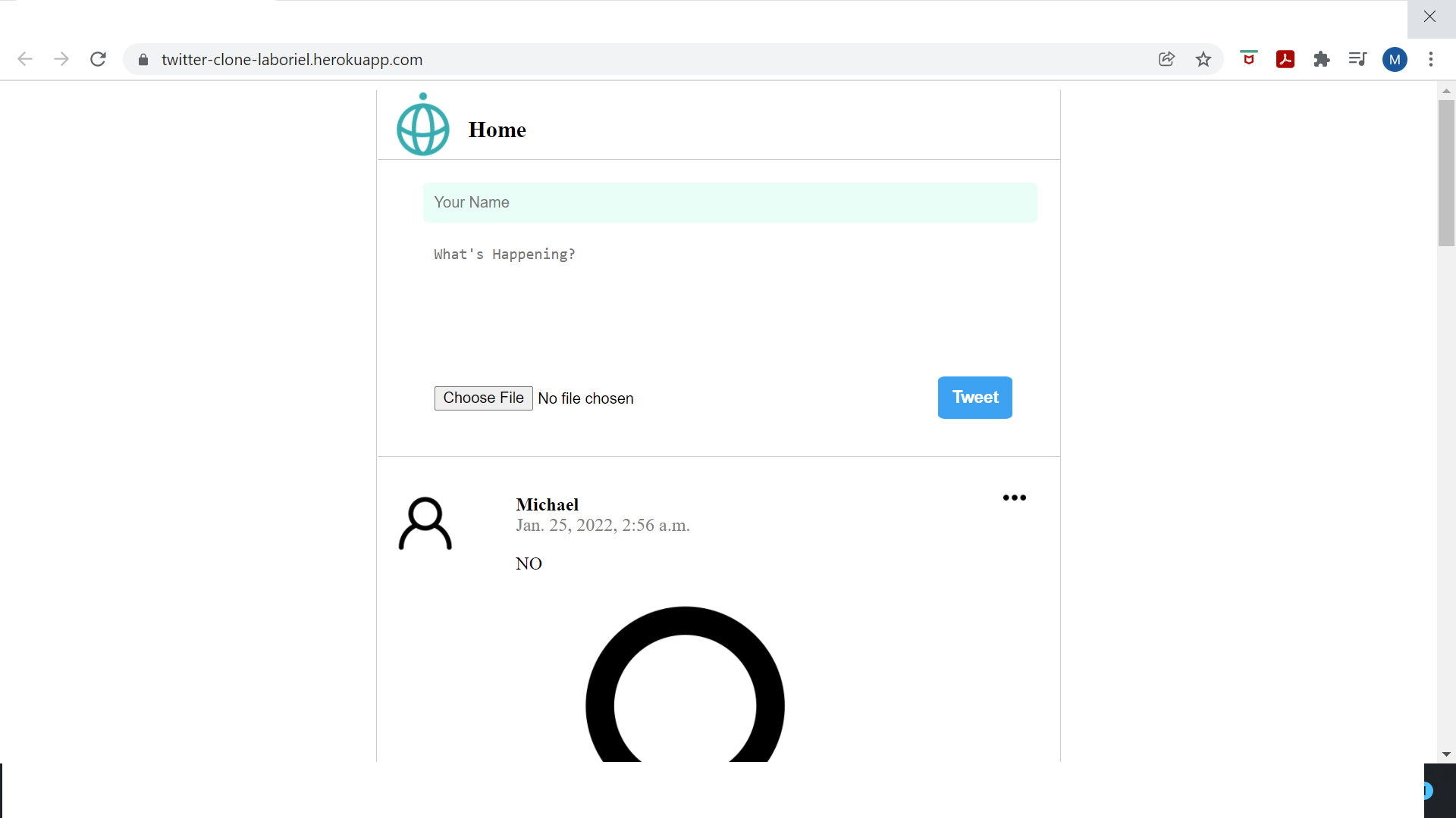GitHub - Laboriel1015/twitterclone